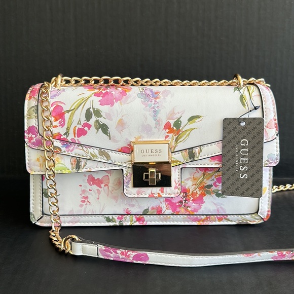 Guess | Bags | New Guess Kavet Floral Crossbody | Poshmark